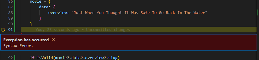 Check if a nested chain of objects is valid | 1hitsong